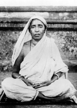 Holy Mother Sri Sarada Devi - Seated in Meditation Photo